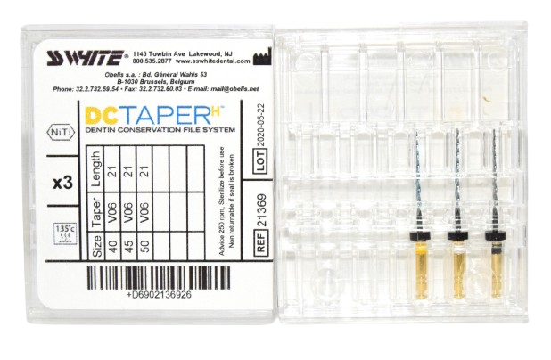 DCTAPERH ROTARY FILE 40/45/50 21MM ASSORTED®SS WHITE - Al Thanaya ...