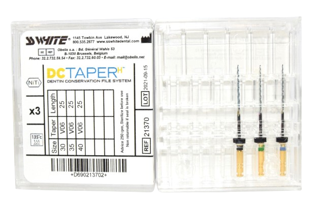 DCTAPERH ROTARY FILE 30/35/40 25MM ASSORTED®SSWHITE - Al Thanaya ...